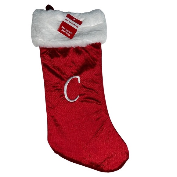 Holiday | New Monogram C Stocking | Poshmark